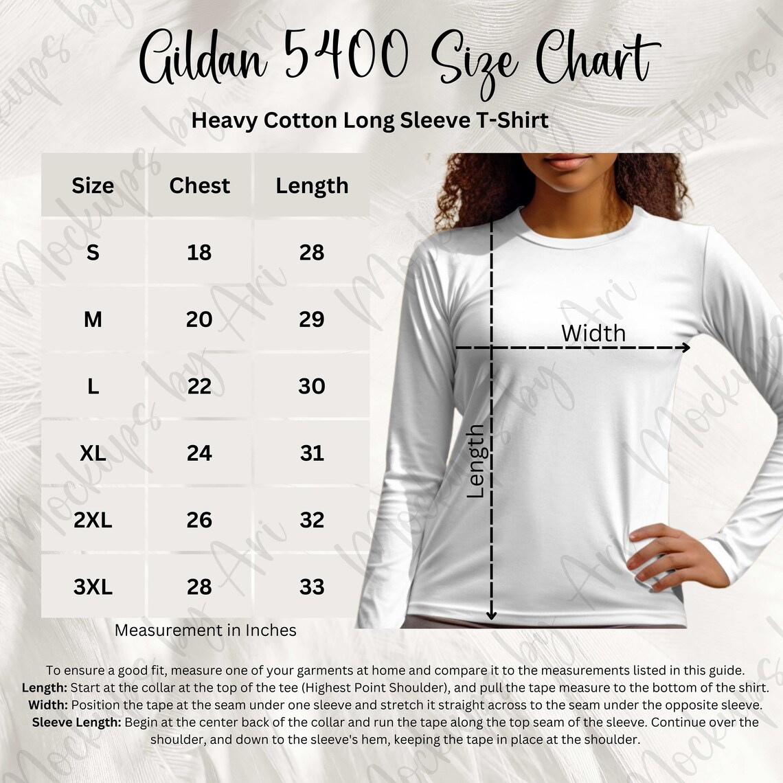 Gildan 5400 Size Chart | Male and Female Gildan Size Chart | Gildan ...
