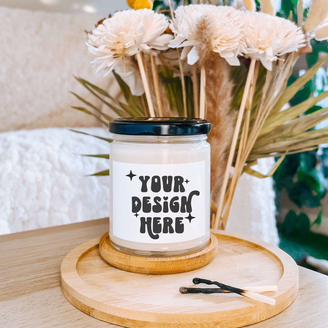 Printify Candle Mockup, Clean Candle Mockup, Lumient Candle Mockup ...