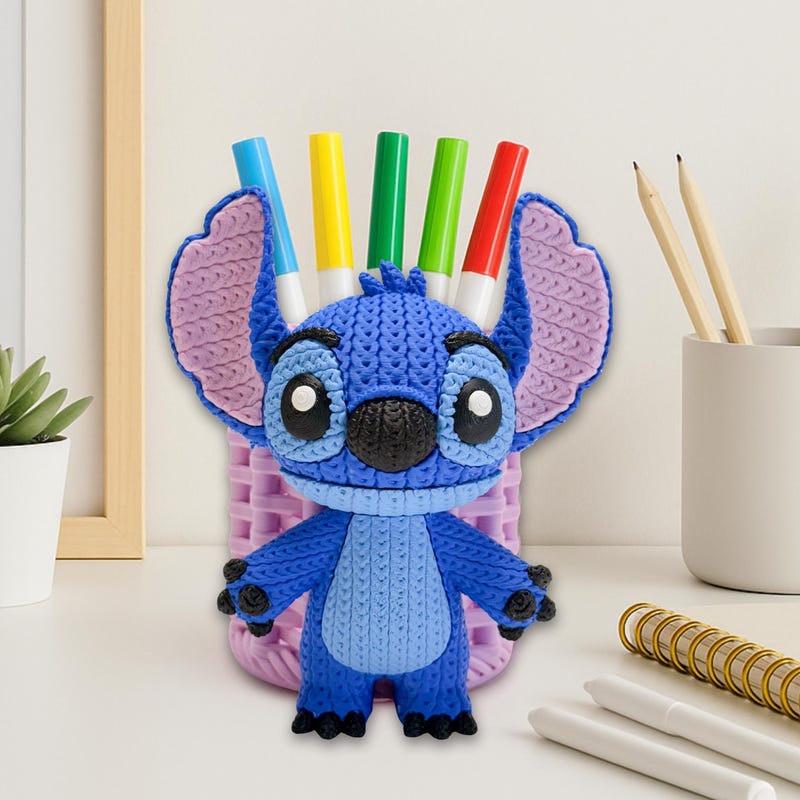 Stitch and Angel Office - Etsy