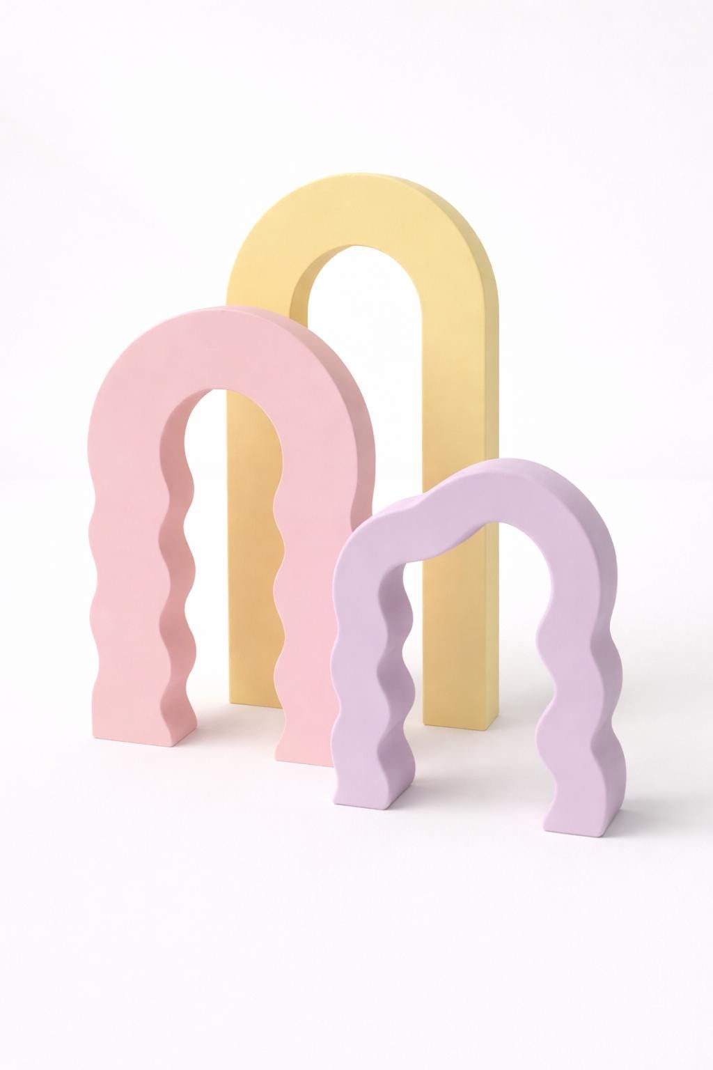 Product Photography Props, Arch Photo Backdrop Props, Minimal Wavy ...