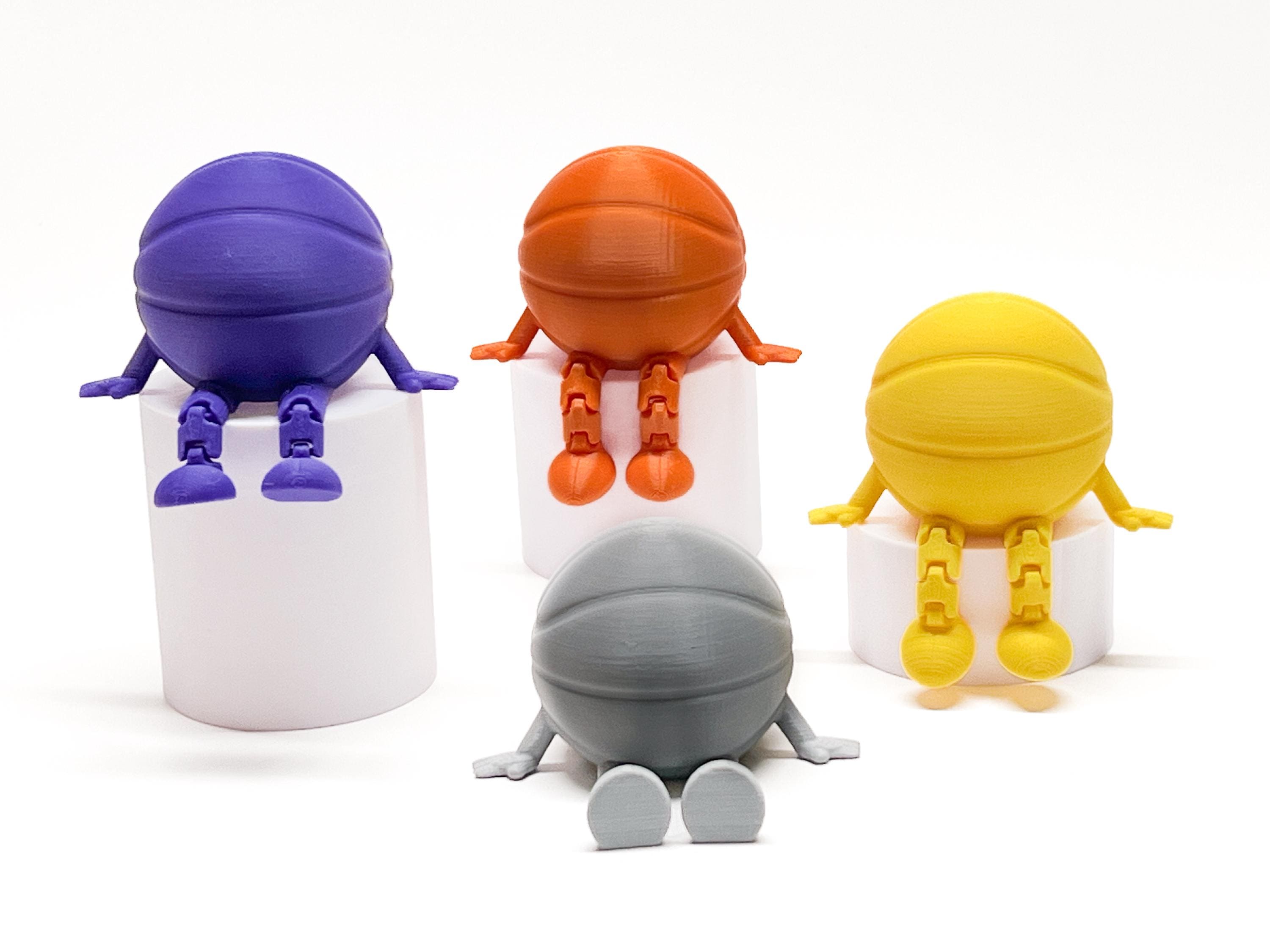 Basketball Lover Gift Basketball Buddy Articulated Figure 3D Printed ...