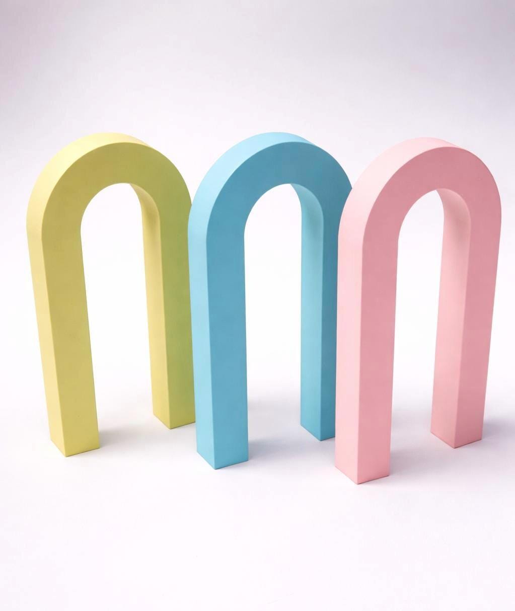 Product Photography Props, Arch Photo Backdrop Props, Minimal Wavy ...