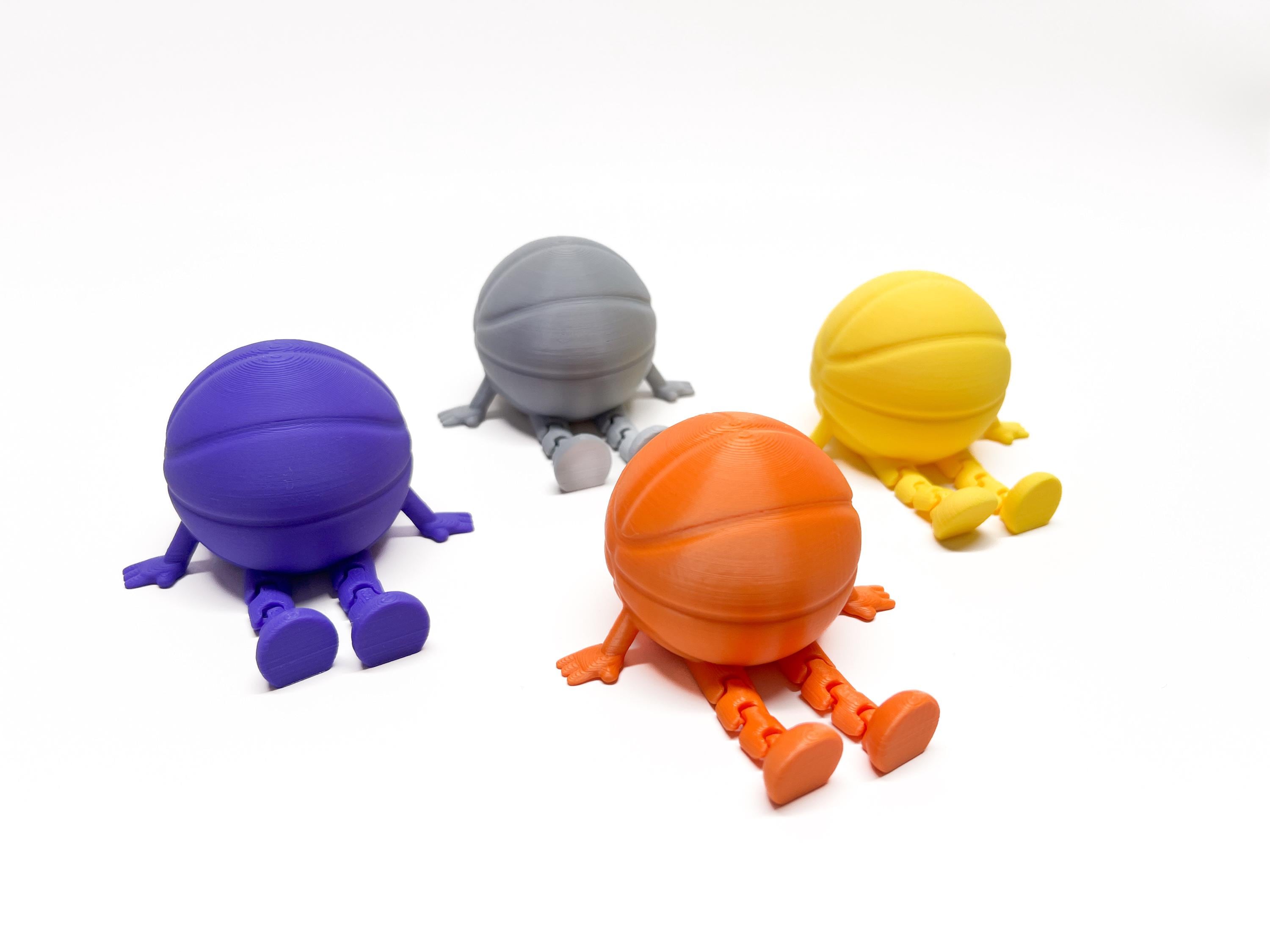 Basketball Lover Gift Basketball Buddy Articulated Figure 3D Printed ...