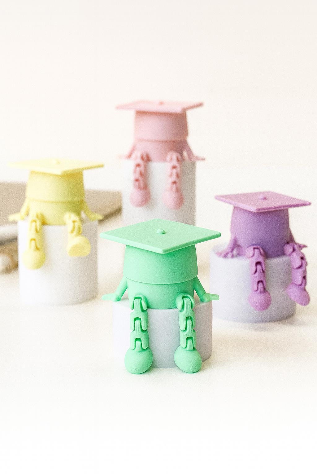 Graduation Cap Buddy Collectible 3D Printed Articulated Toy Cute ...