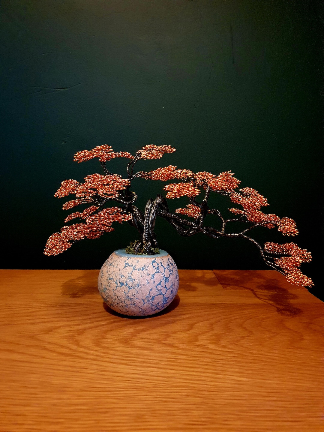 Cascade Copper Wire Tree Sculpture - Etsy