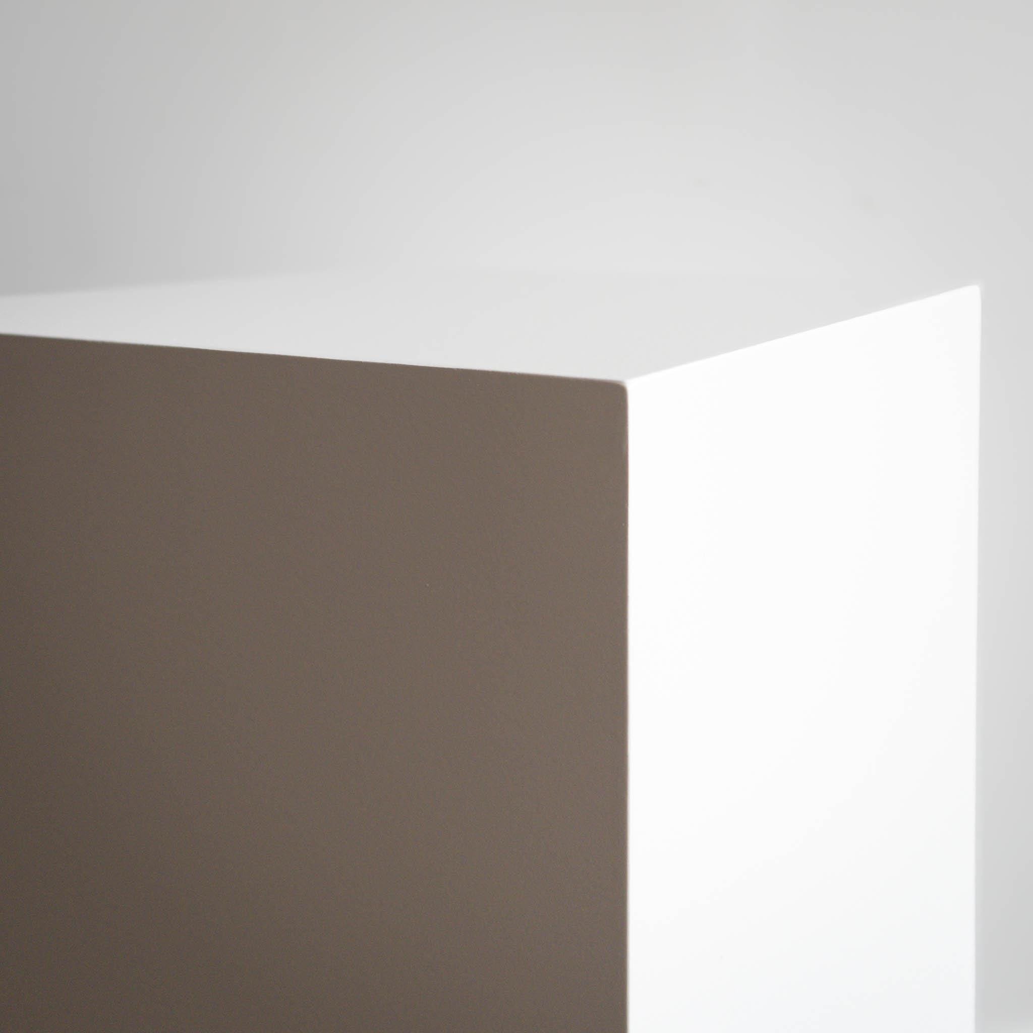 White Wooden Display Plinth: Art Pedestal, Retail Photography Prop ...
