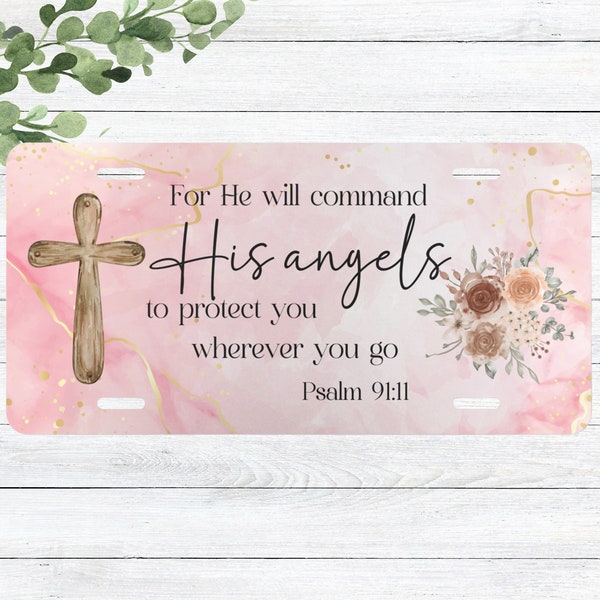 Bible License Plate - Etsy