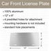 Custom Gigi Blue Floral Car Tag, Car Gifts for Her, Front License Plate ...