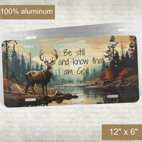 Bible License Plate - Etsy