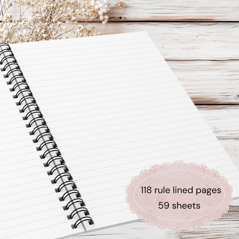 Personalized Spiral Notebook for Kids, Space Rockets Planets UFO Custom ...