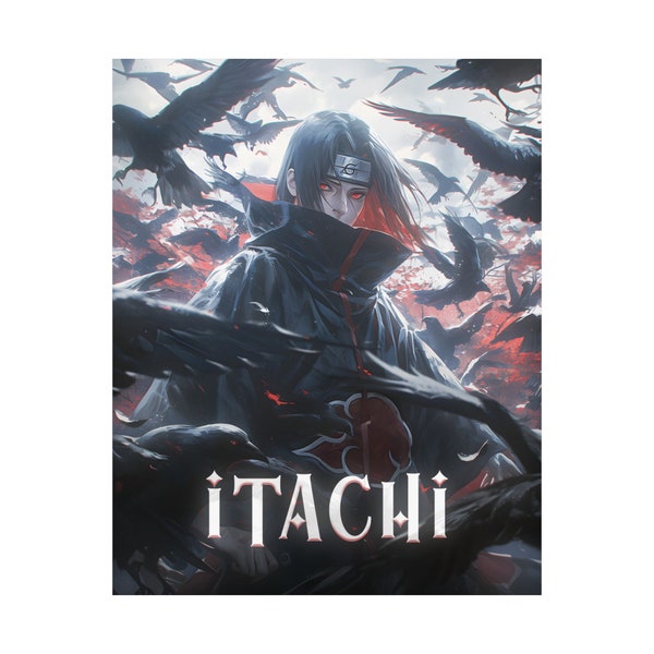Naruto Poster Itachi - Etsy