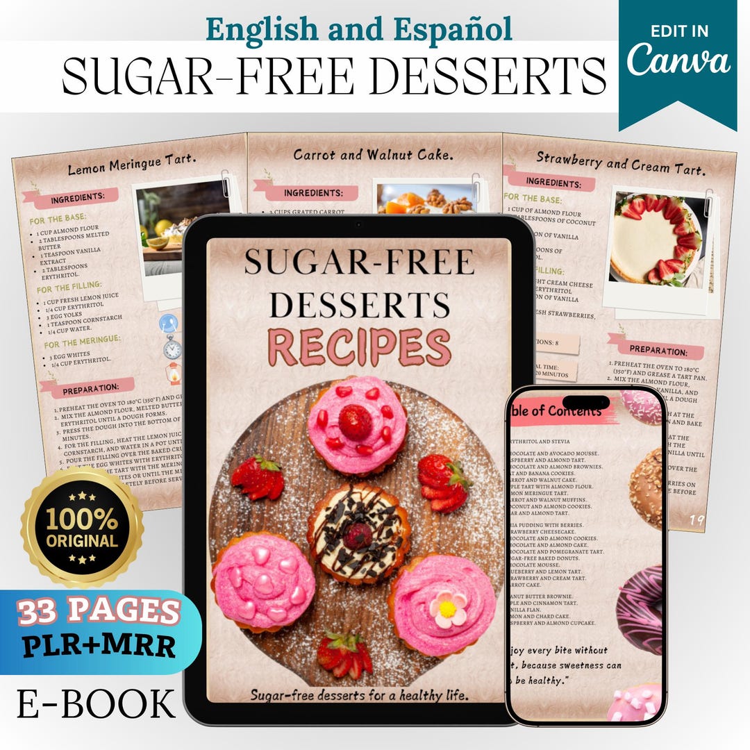 Sugar-free Dessert Recipes,healthy Desserts,recipes,ebooks,health and ...