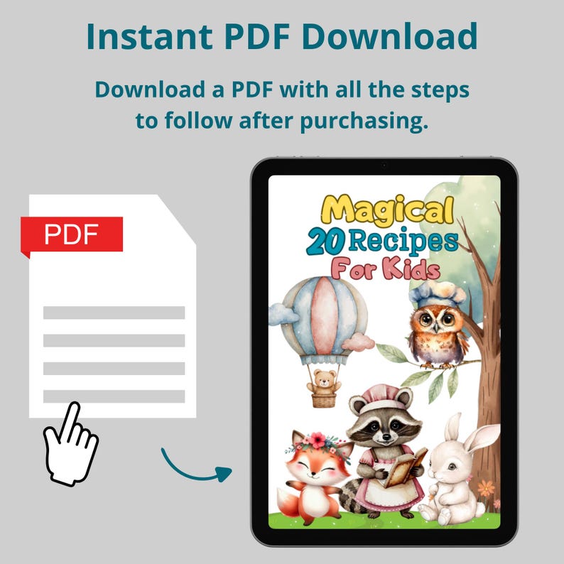Children's Healthy Recipe Ebook: Canva Template With Story (PLR Ebook ...
