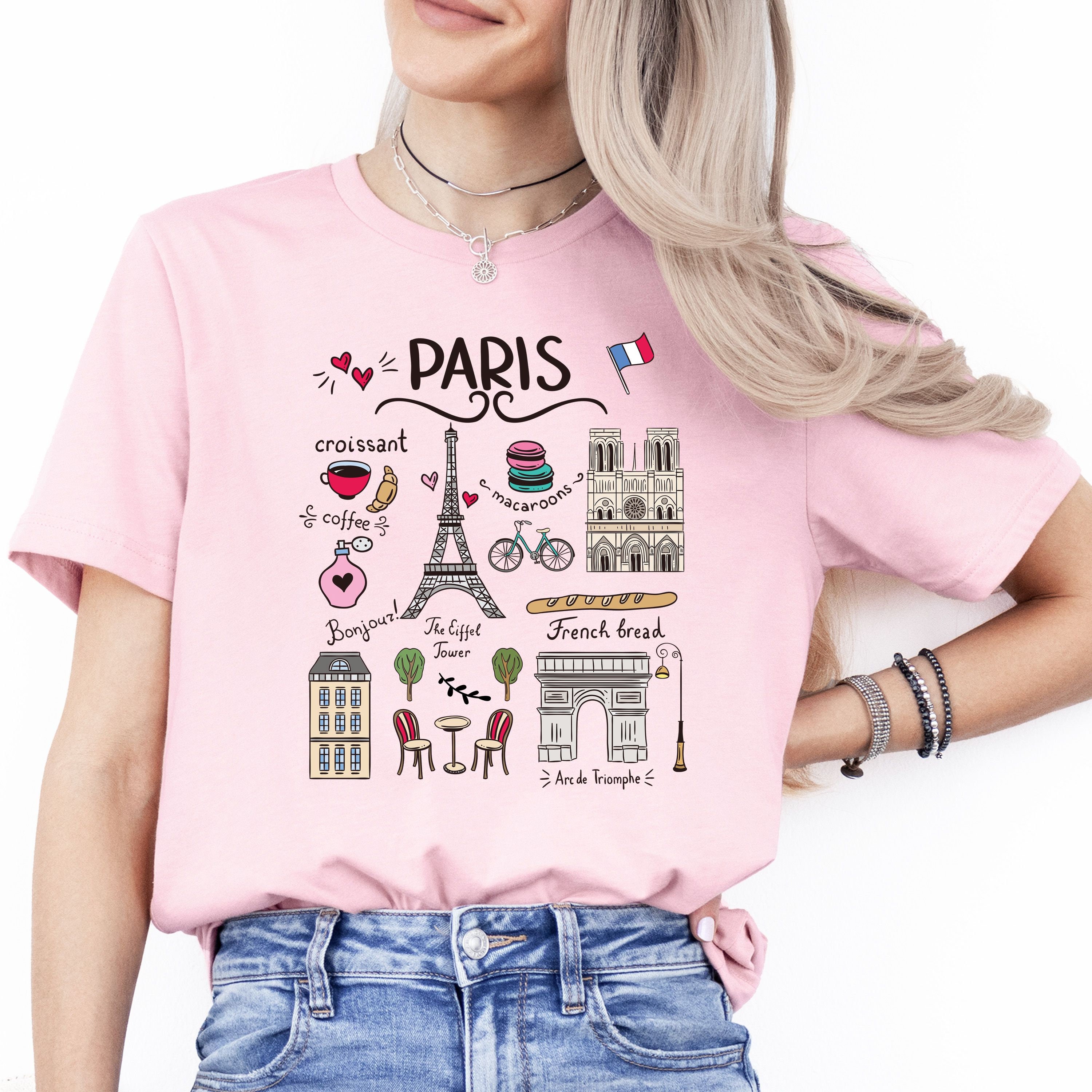 Paris France Shirt, Vacation in Paris, Gift for Travel Lover, Paris ...