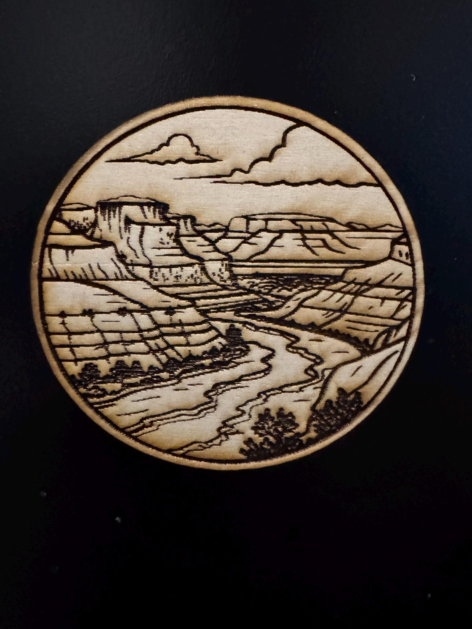 National Park Wooden Laser Cut Magnets - Etsy