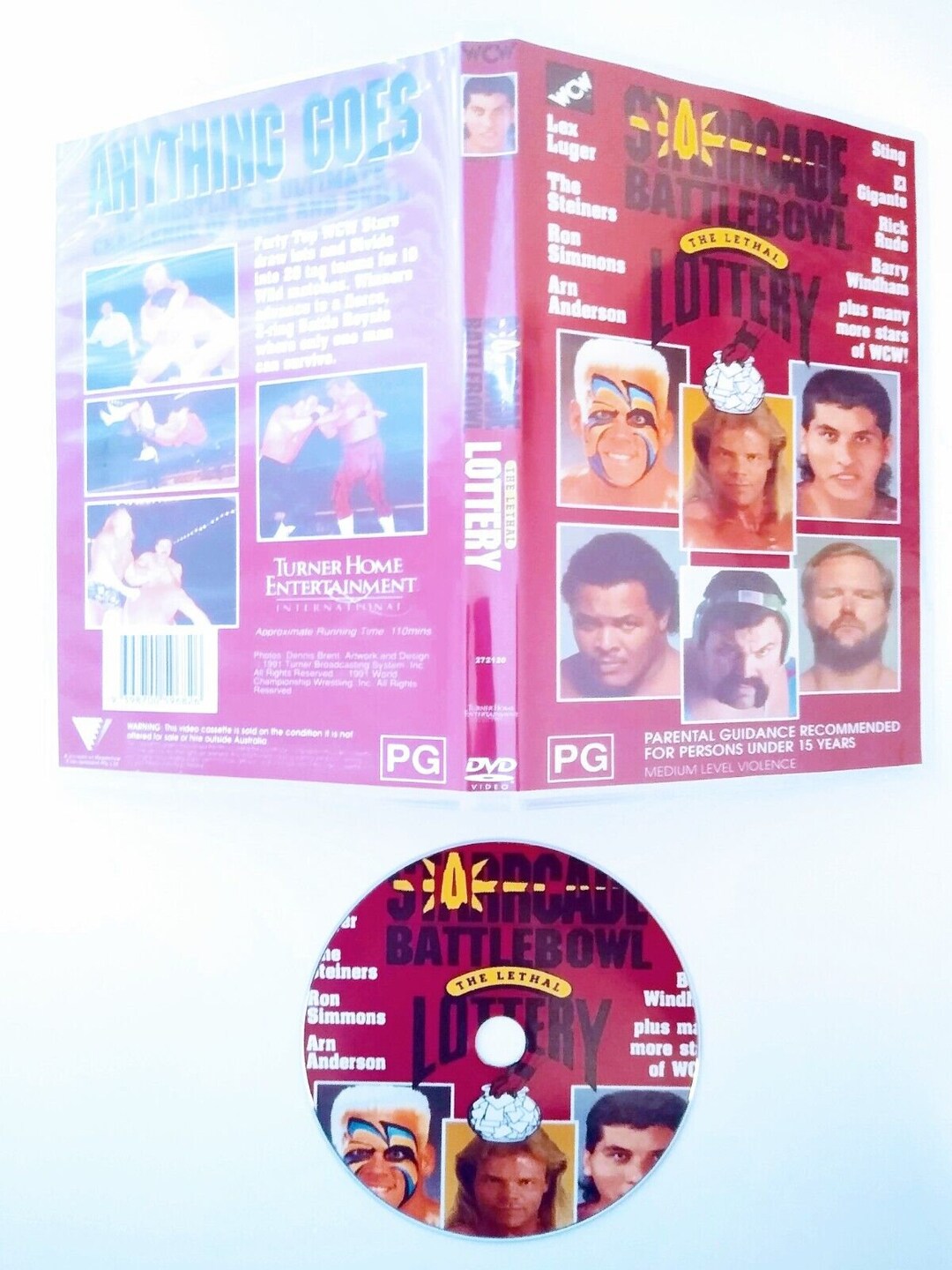 WCW 1991 STARRCADE 9 DVD & Case - Etsy