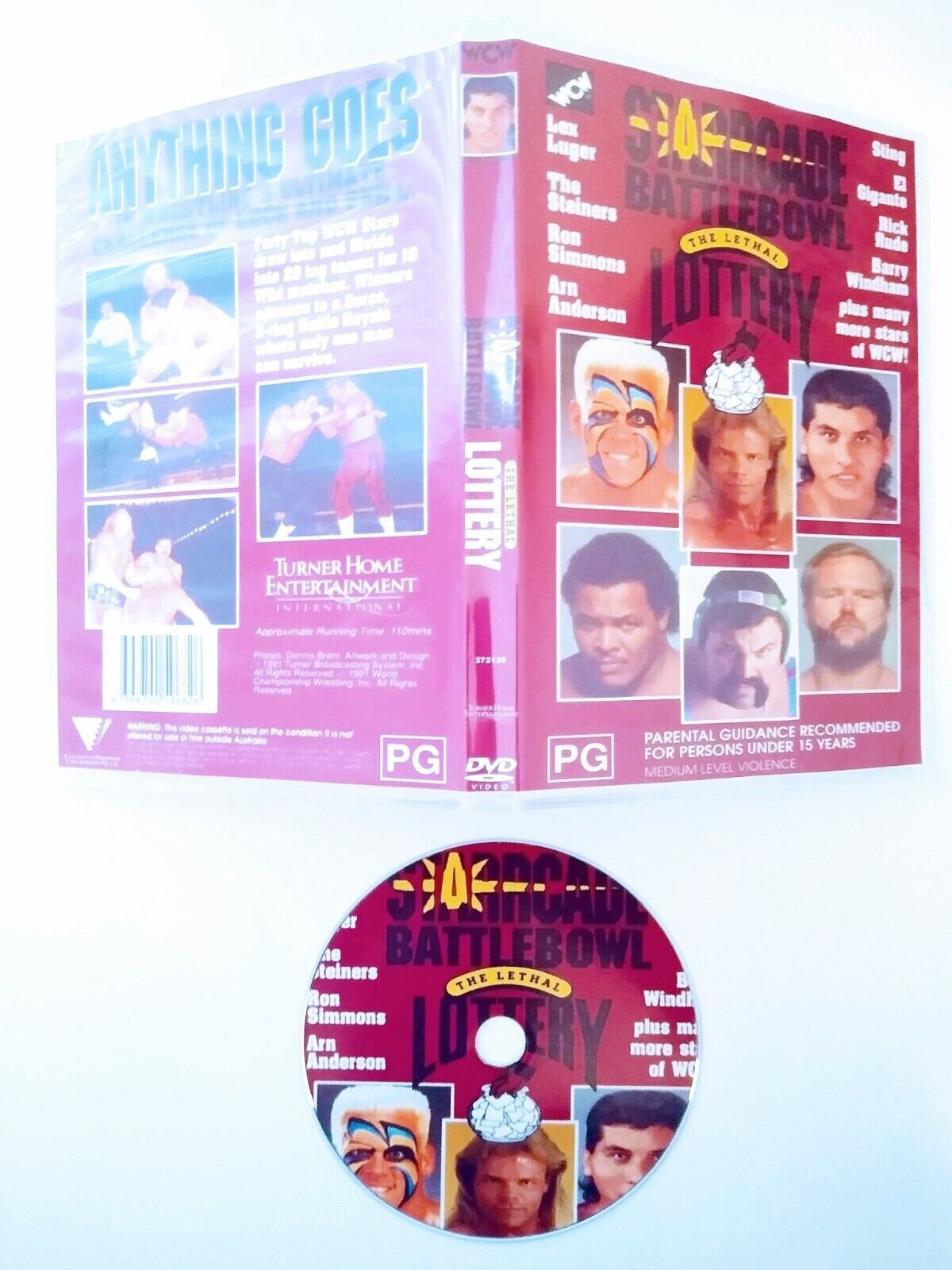 WCW 1991 STARRCADE 9 DVD & Case - Etsy