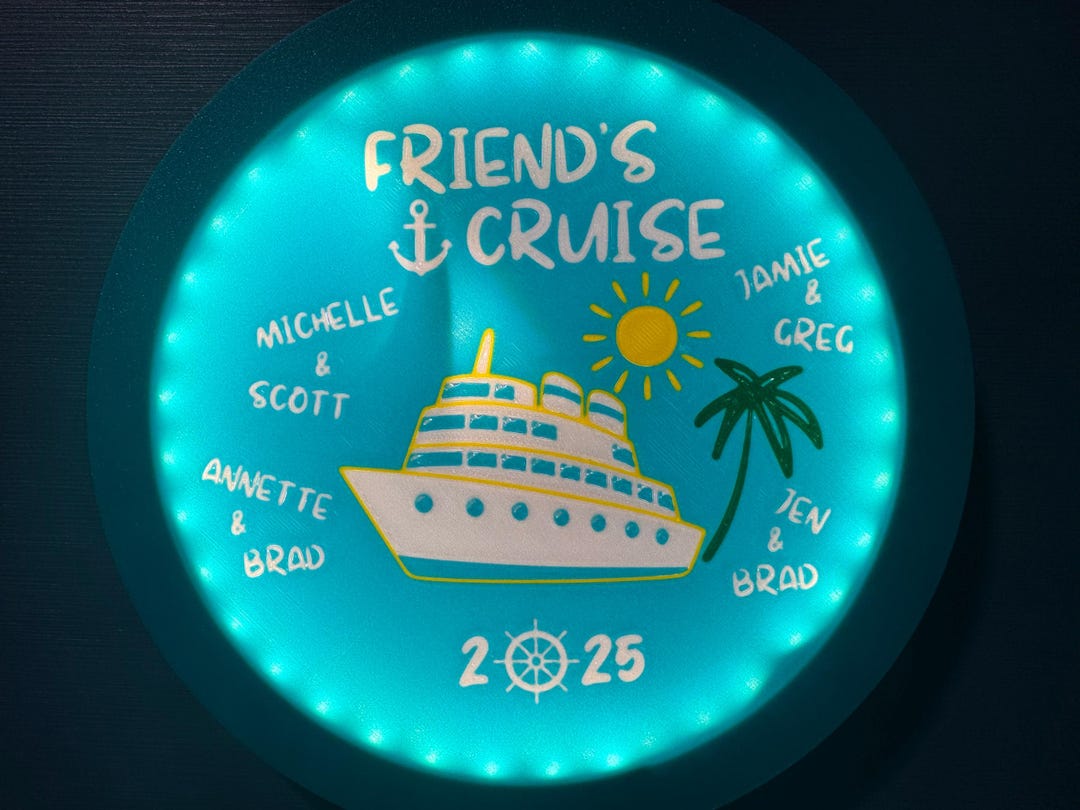 Magnetic Cruise Door Sign (lighted Optional) - Etsy