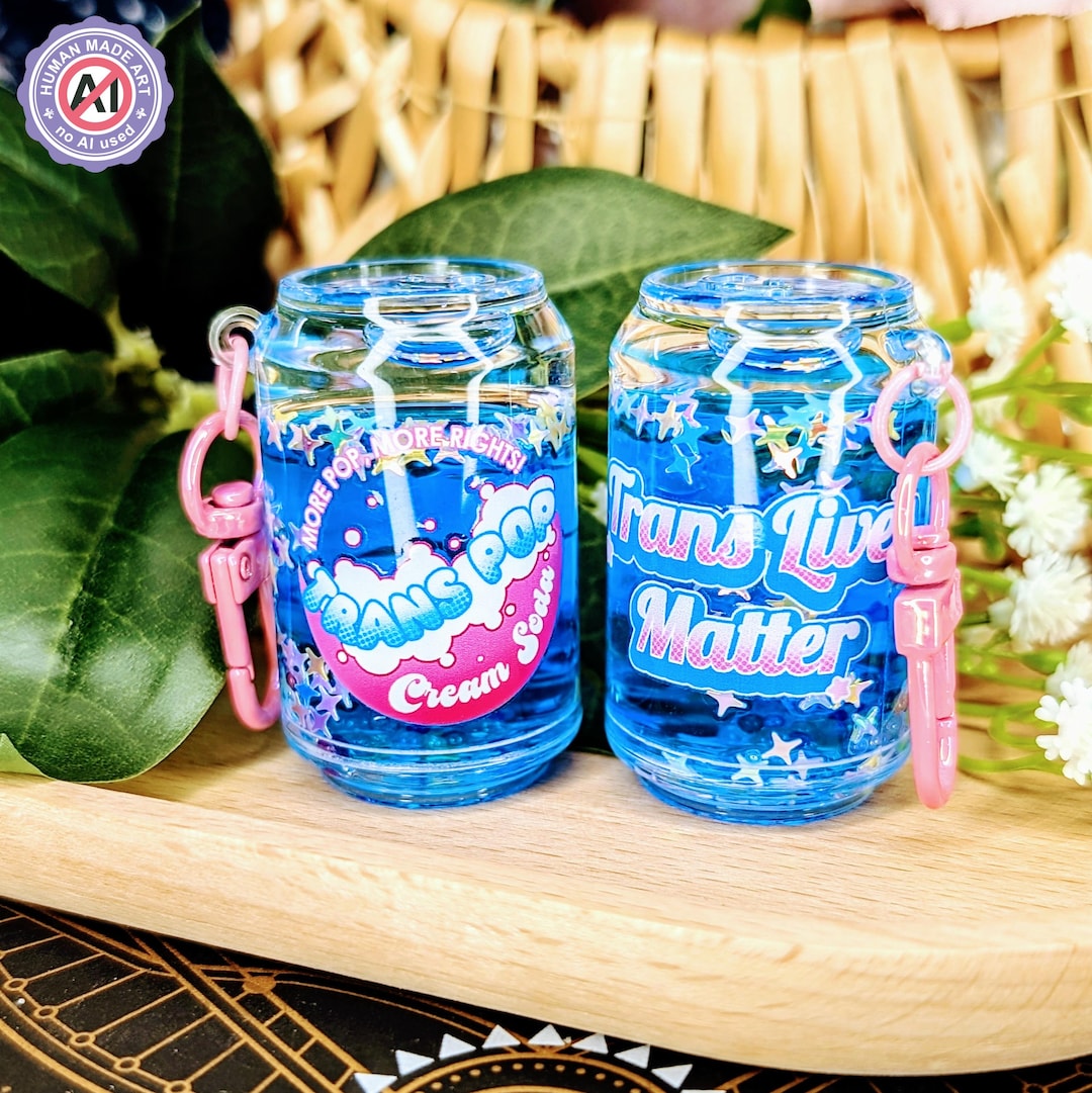 Pride - Trans Pop Cream Soda Liquid Charm - Etsy