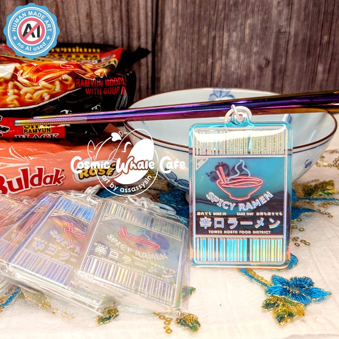 Destiny 2 - Expired Ramen Ticket Rainbow Acrylic Charm **CLEARANCE** - Etsy