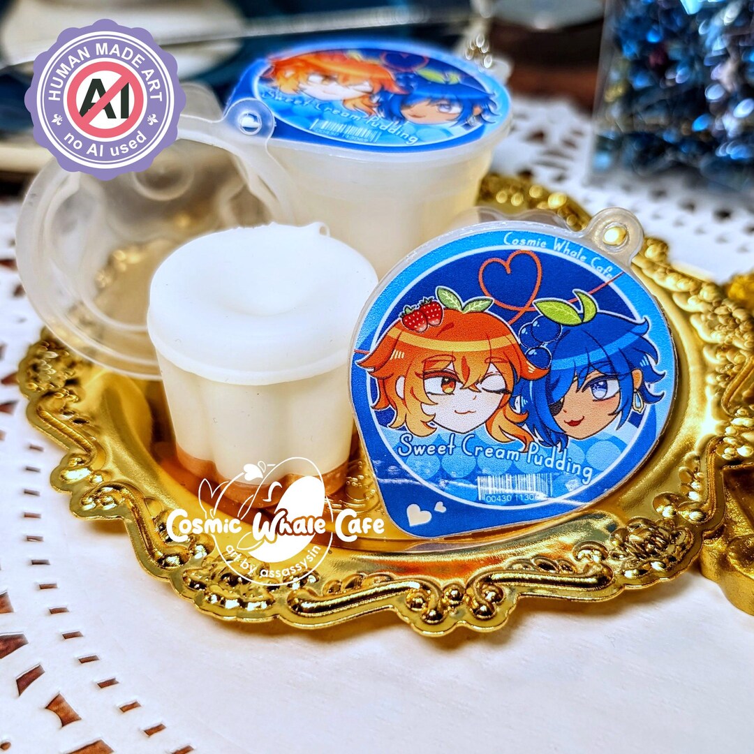 Genshin Impact Sweet Vanilla Pudding Charm - Etsy Canada