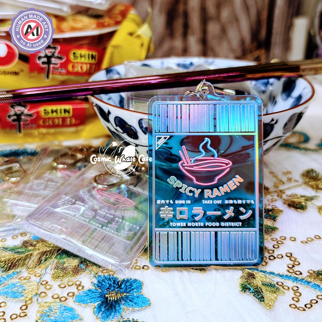Destiny 2 - Expired Ramen Ticket Rainbow Acrylic Charm - Etsy
