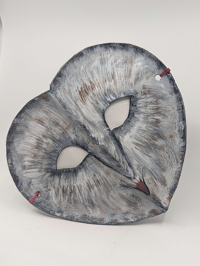 Barn Owl Handmade Leather Mask - Etsy