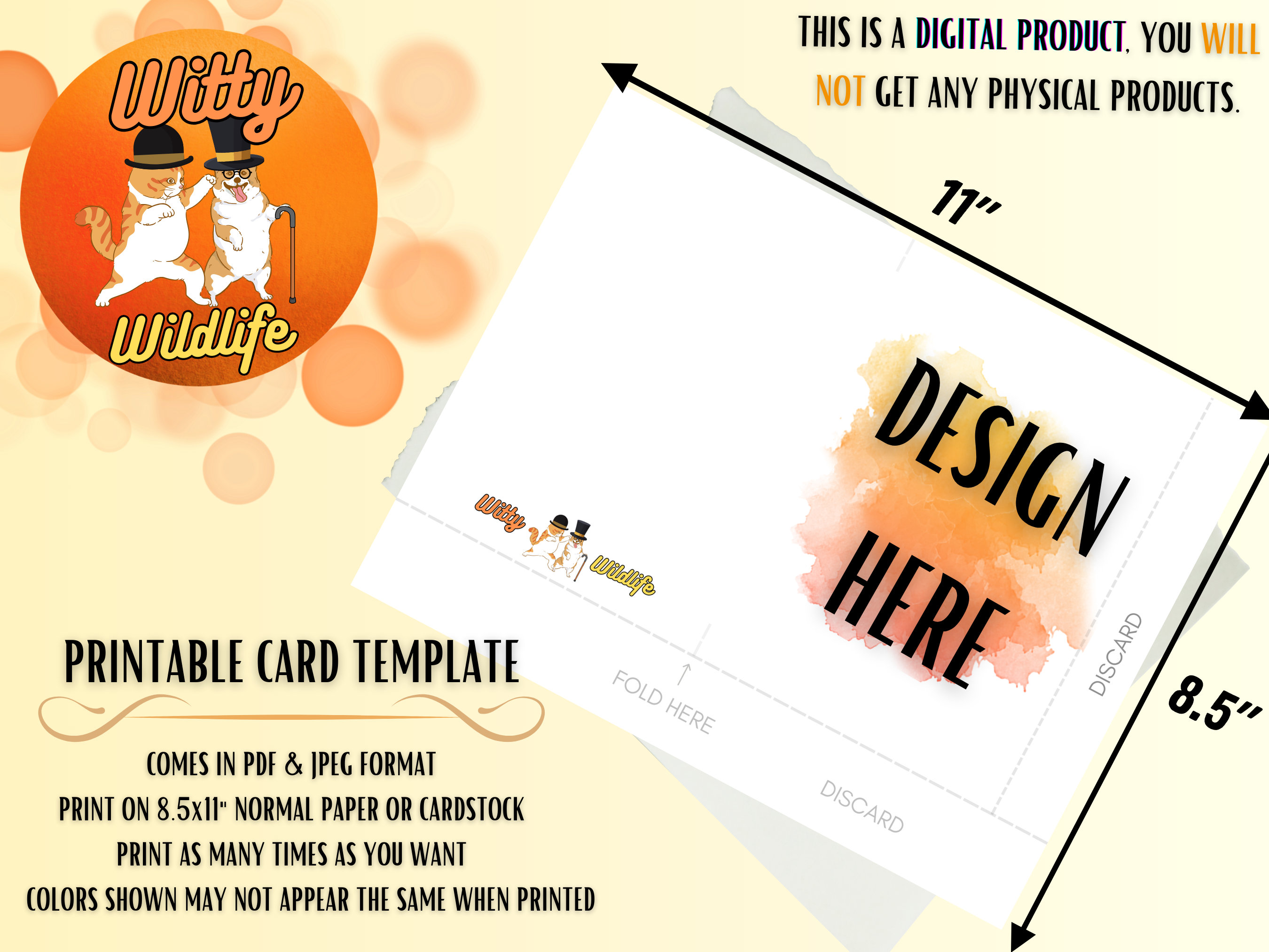 Funny Pig Birthday Card | Printable Pig Greeting Card | Instant Digital ...