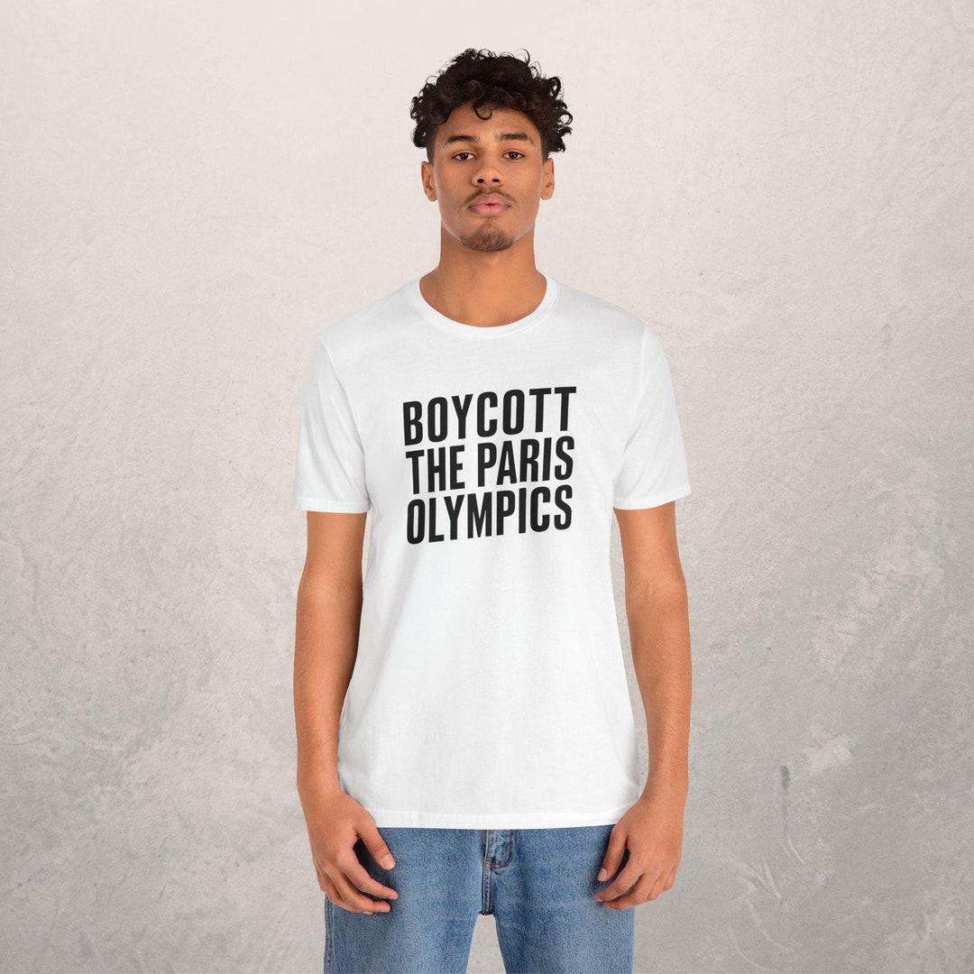 Boycott the Paris Olympics Tee Bella Canvas Short Sleeve, Unisex ...