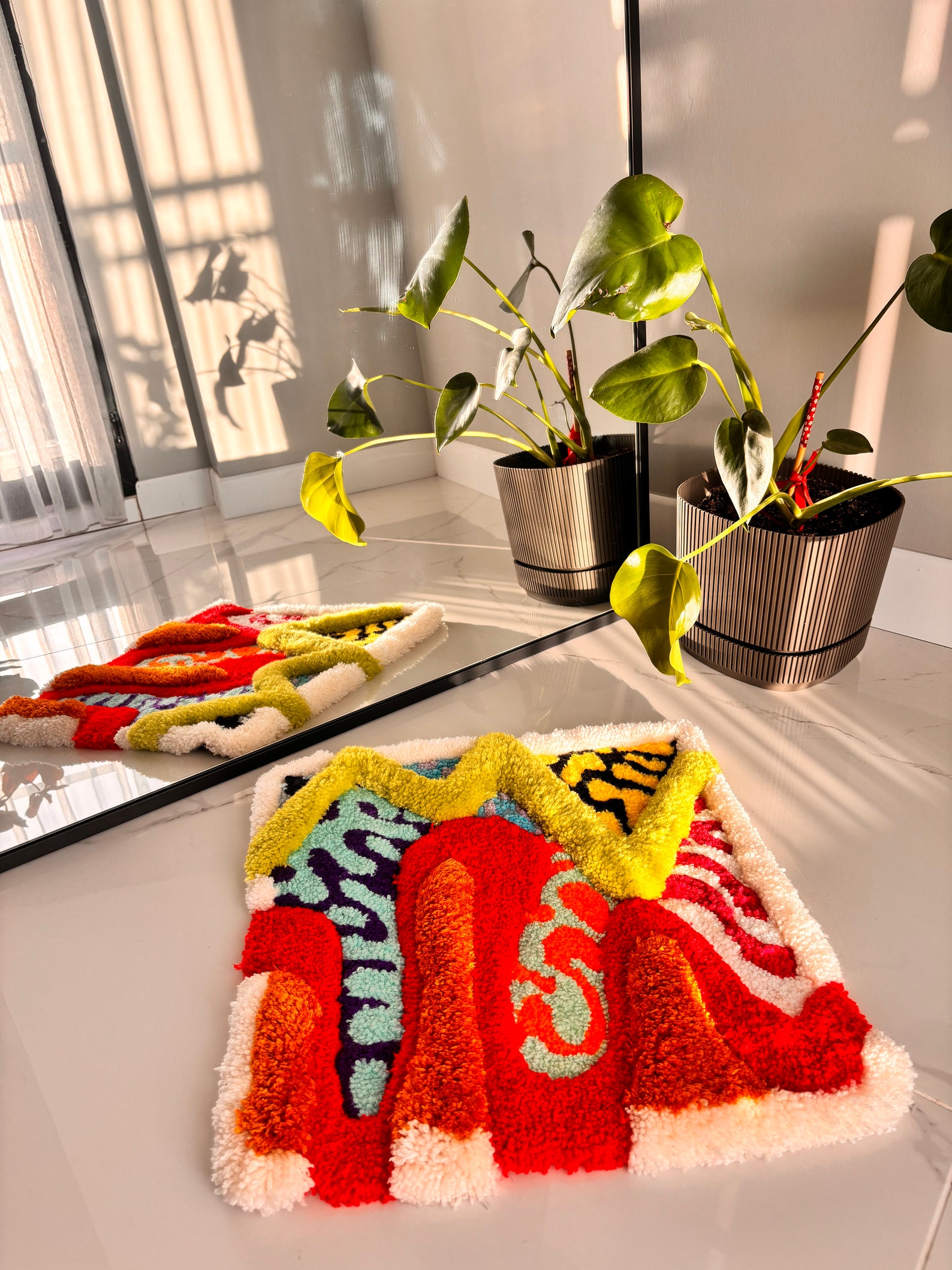 Abstract Tufted 3D Fluffy Tufted Rug - Etsy