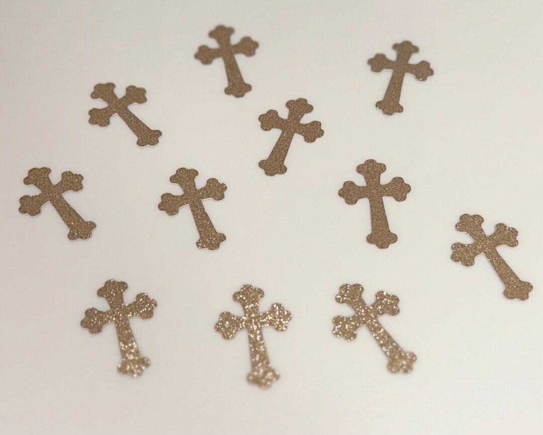 Double Sided Crosses Confetti for Baptism, Communion, Confirmation - Etsy