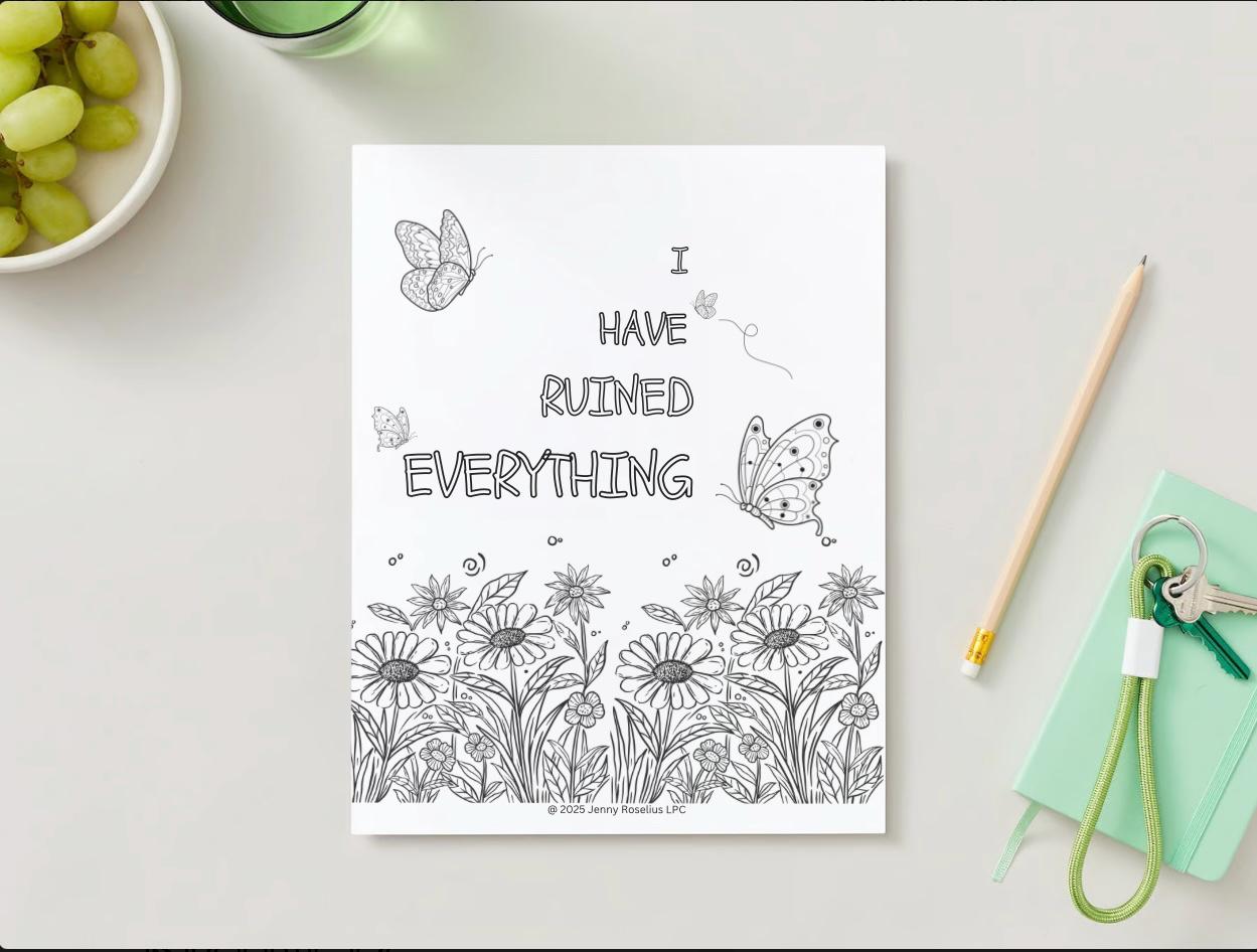 Relationship OCD Coloring Sheets Digital Download - Etsy