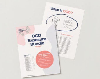 Scrupulosity OCD Youth Exposure Bundle Digital Download Exposure ...