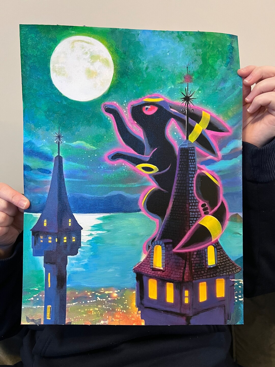 Pokemon Fan Art Oil Painting - Etsy