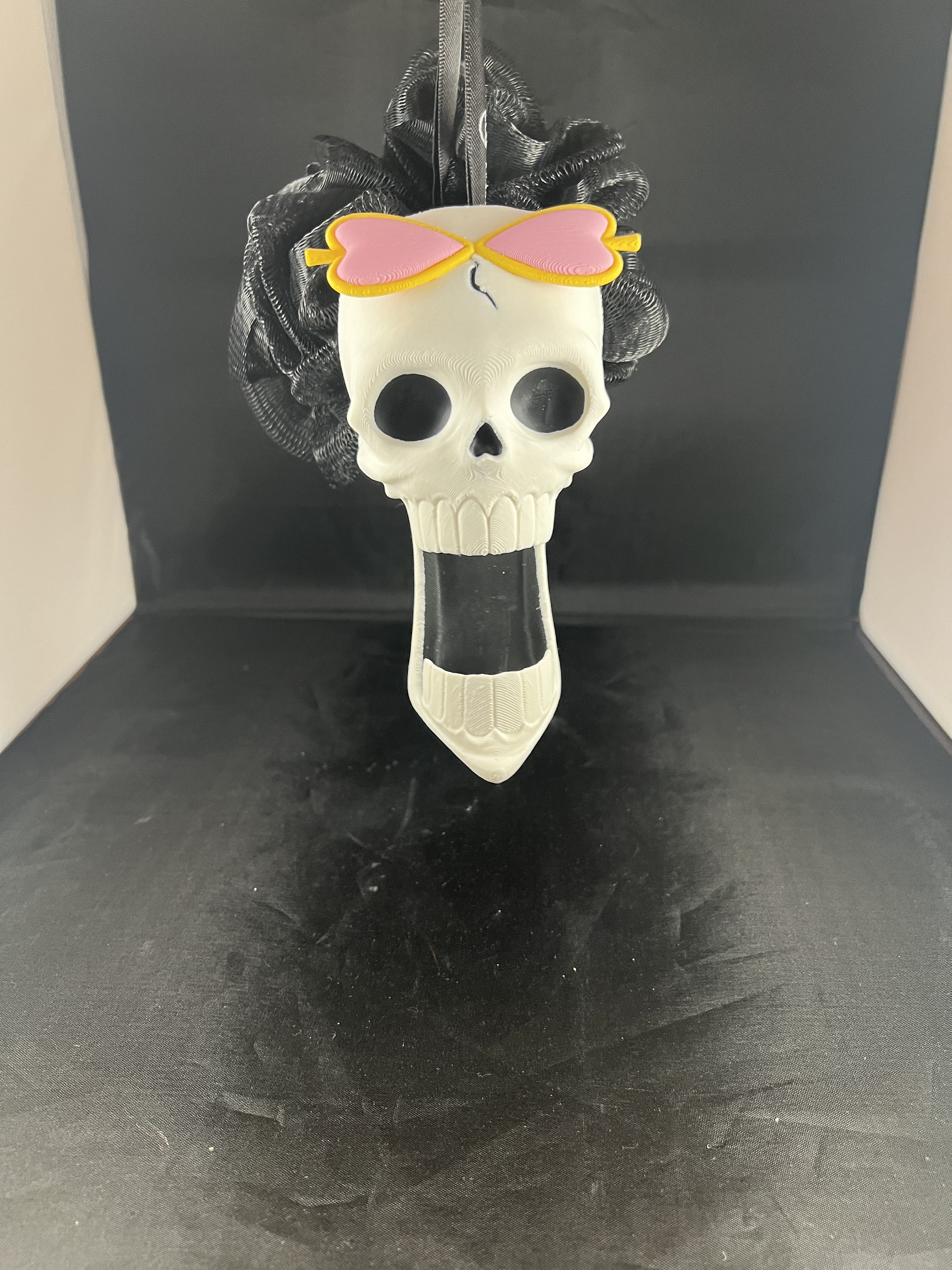 One Piece 3D Printed Brook Skull for Luffa - Etsy