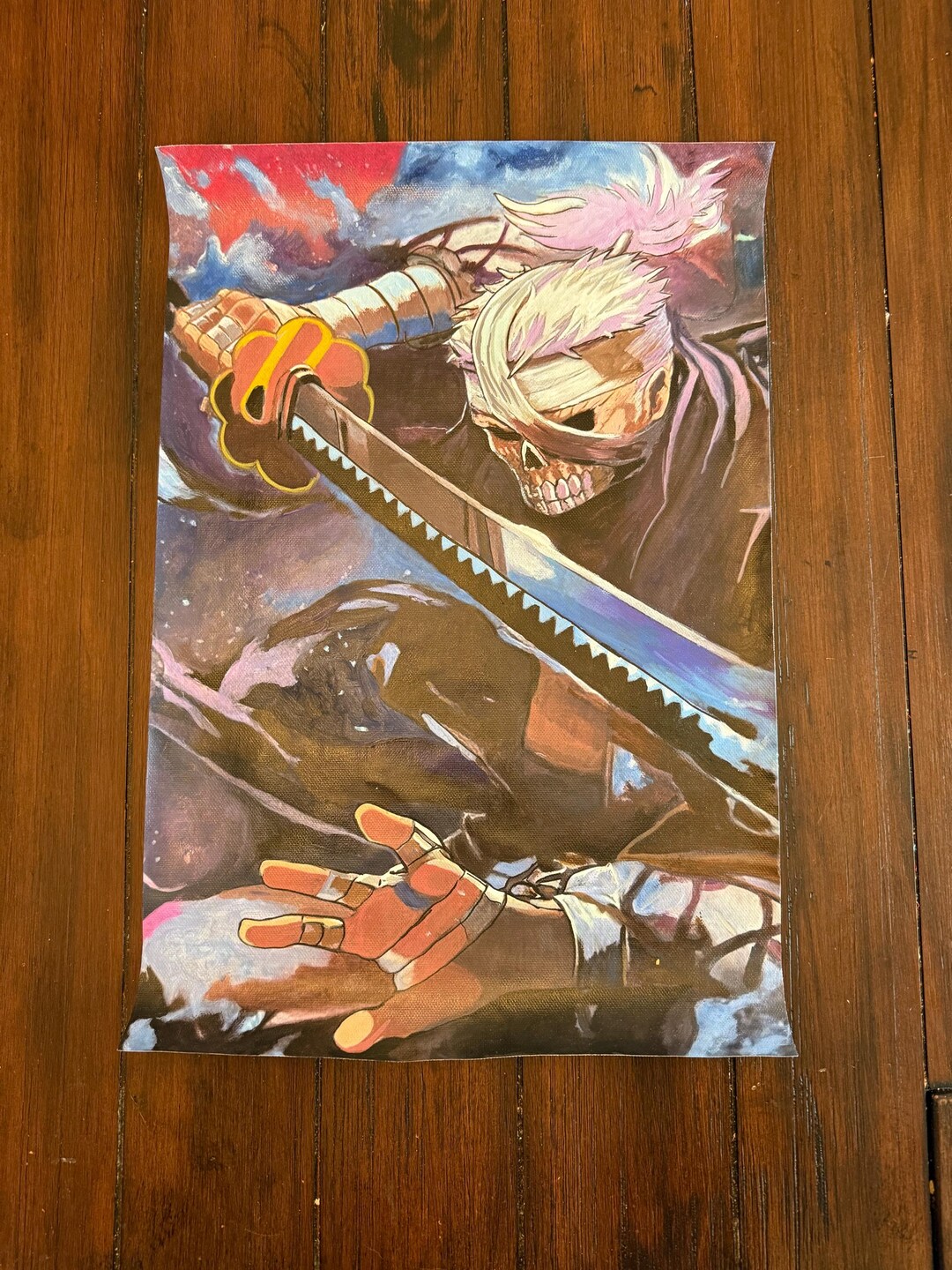 One Piece Fan Art Ryuma Oil Painting - Etsy