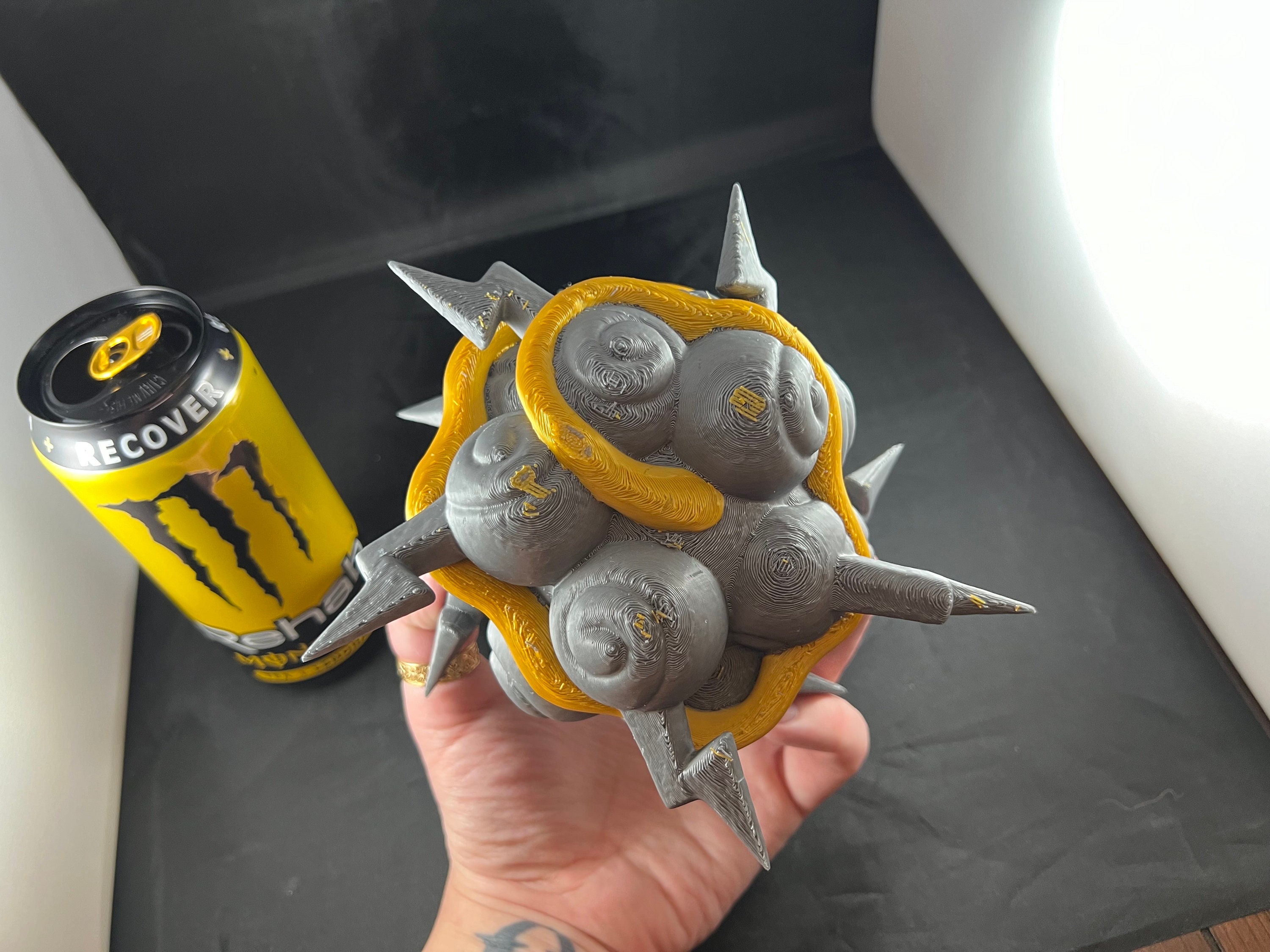 One Piece 3D Printed Devil Fruit Jiki Jiki No MI Eustass Kid Cosplay - Etsy
