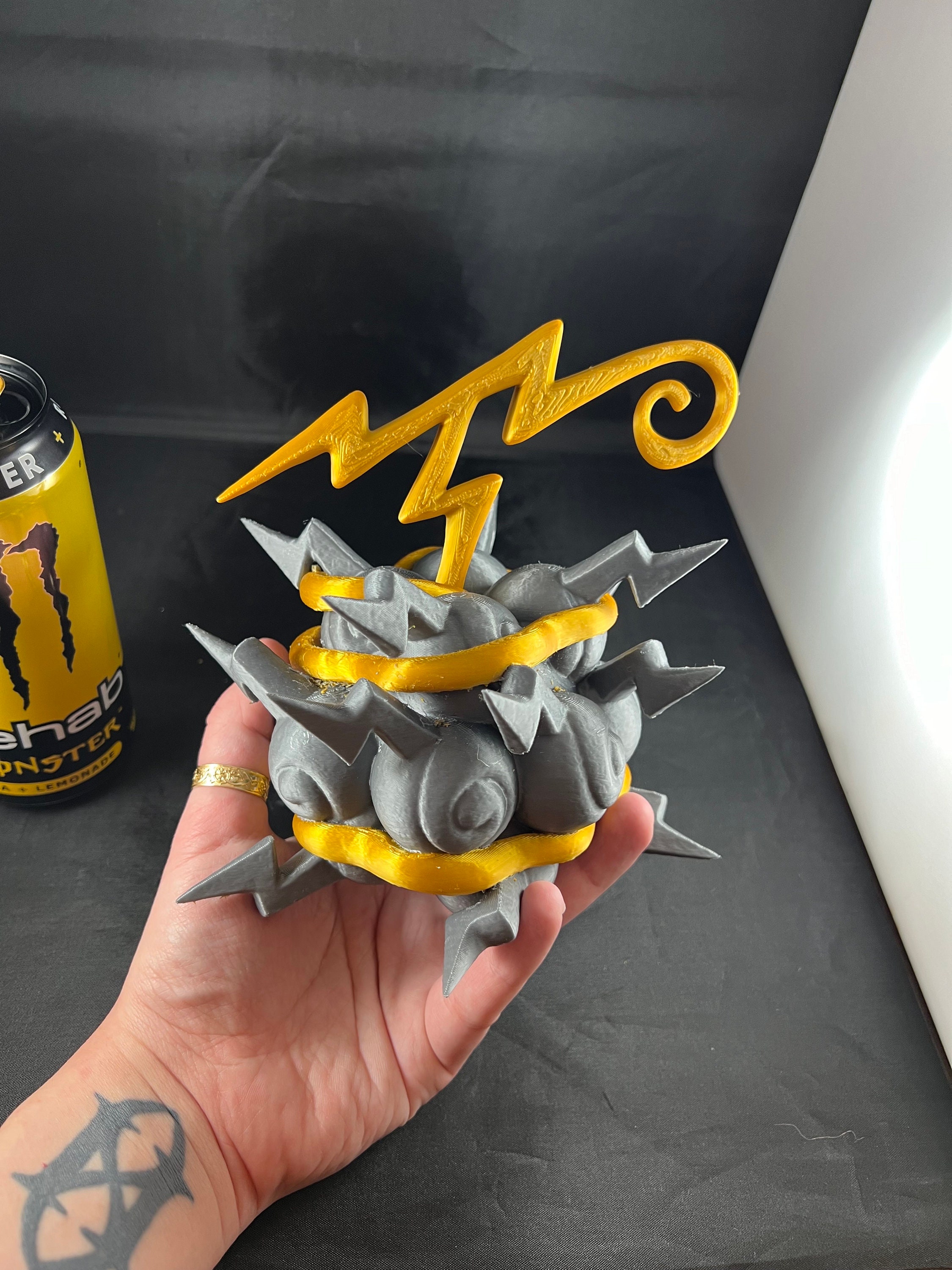 One Piece 3D Printed Devil Fruit Jiki Jiki No MI Eustass Kid Cosplay - Etsy