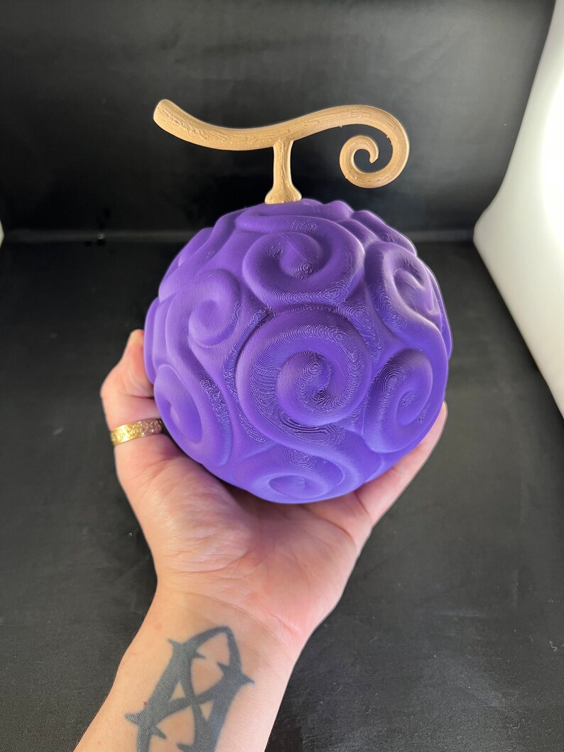 One Piece 3D Printed Devil Fruit Gum Gum Fruit - Etsy