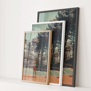 Vintage Tennis Wall Art Print Tennis Print Tennis Poster 70's Tennis ...