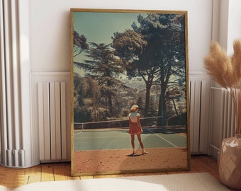 Vintage Tennis Wall Art Print Tennis Print Tennis Poster - Etsy