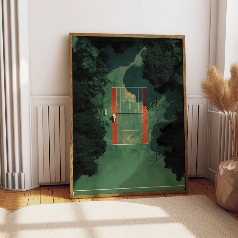 Tennis Wall Art - Etsy