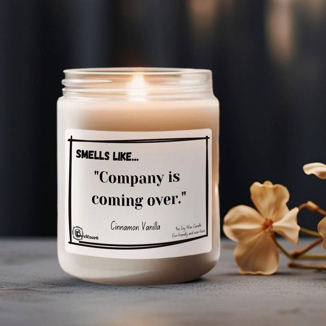 Humorous Soy Wax Candle, Hilarious Phrase, Various Fragrances - Etsy