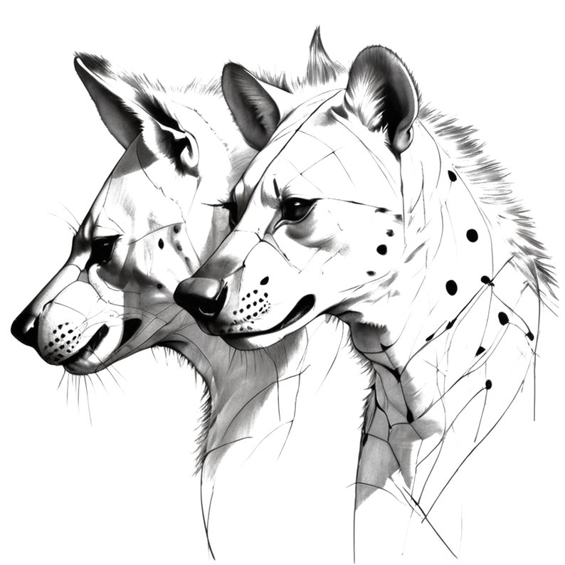 Animal Black Line Art Clipart, 68 High-quality PNG and JPG, Clipart ...