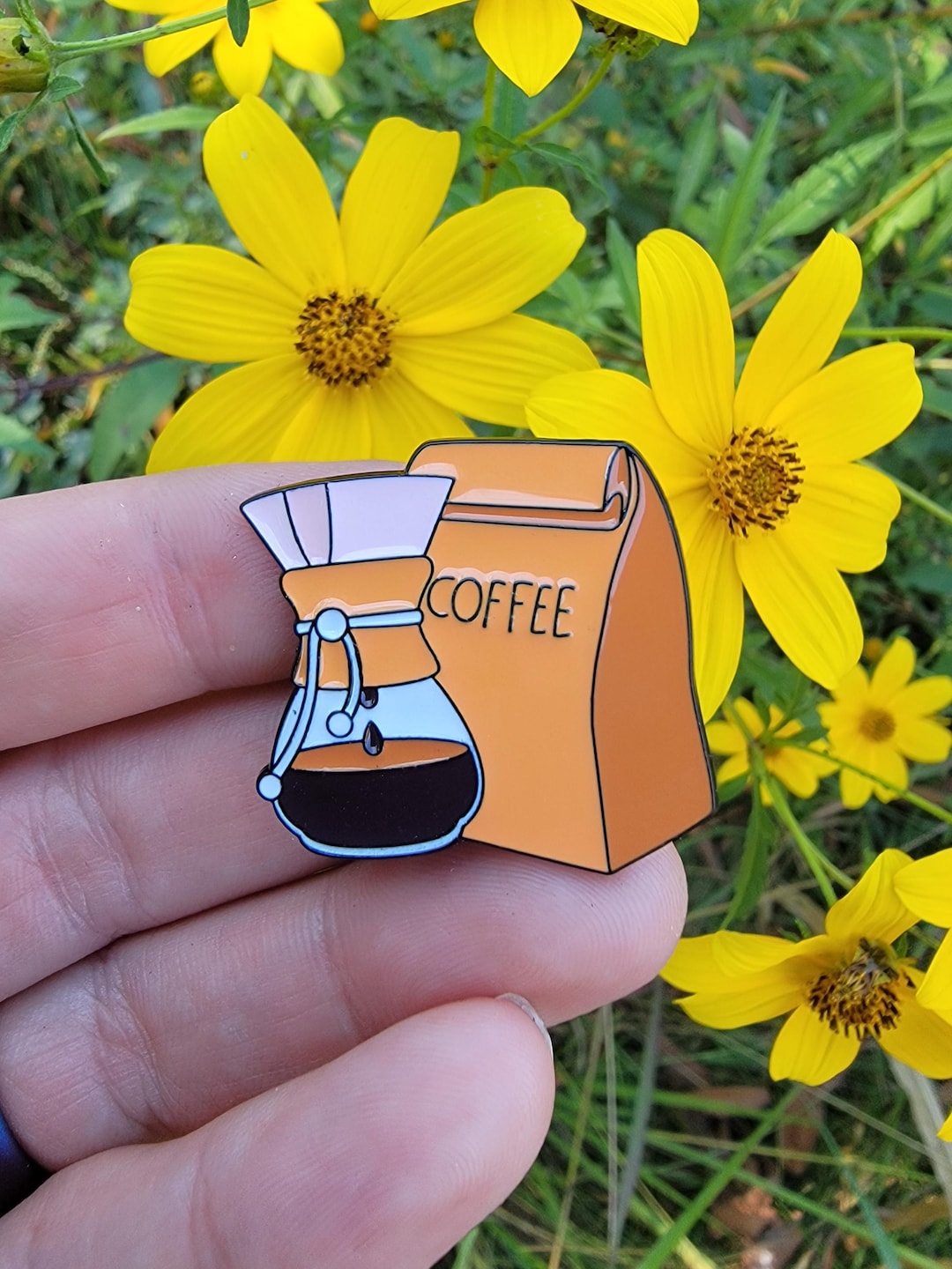 Alternative Enamel Pin, Enamel Pin, Cute Pin, Coffee Pin, Coffee Lover ...