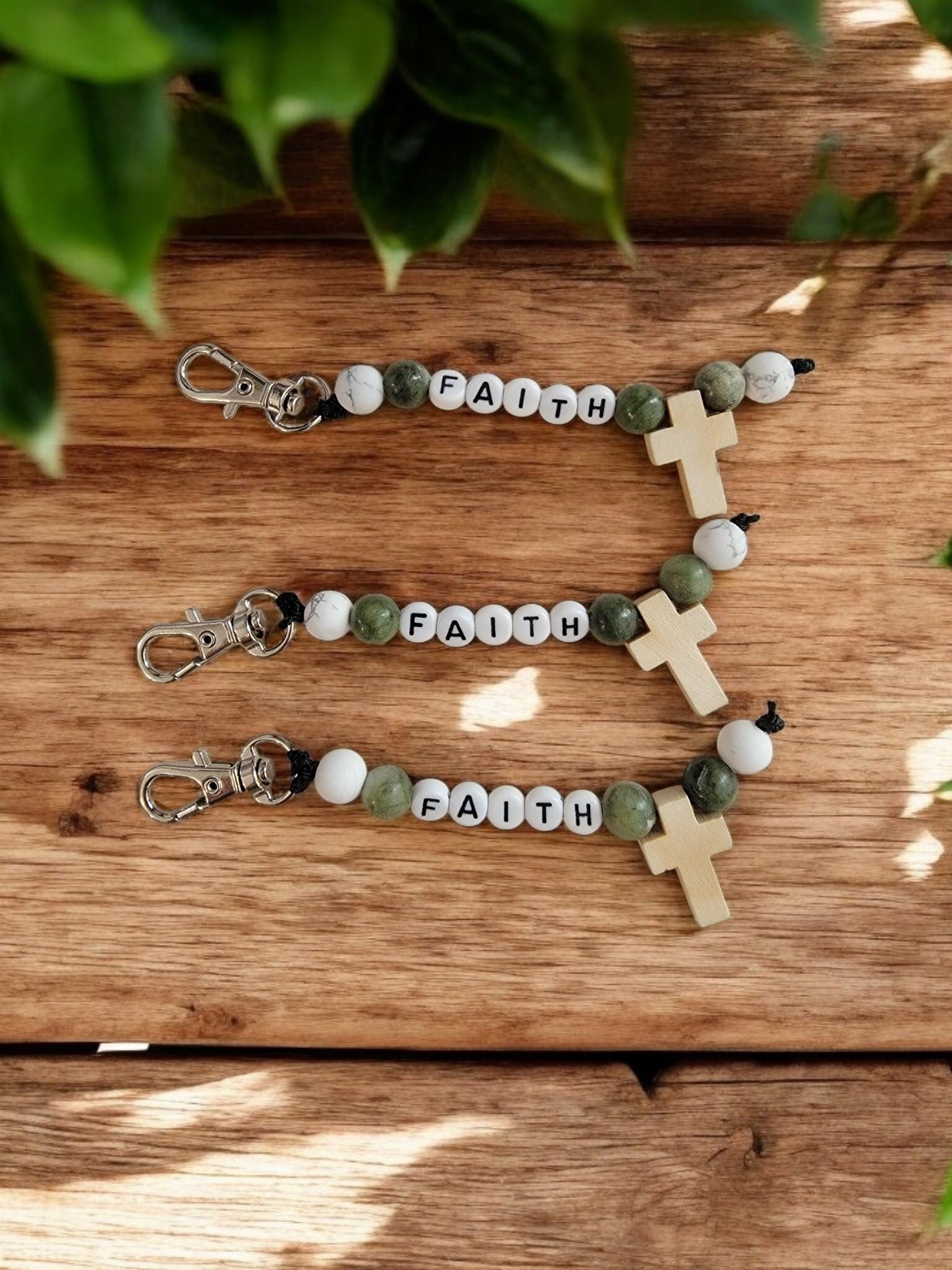 Christian Keychain, Christian Gift, Faith Keychain, Jesus, Religious ...