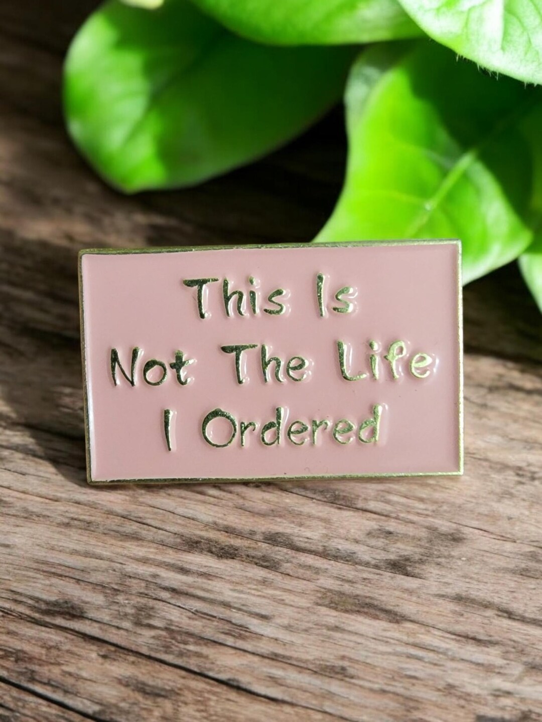 Funny Enamel Pin Dark Humor Sarcasm Pin Funny Pin Feisty Pin