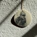 Man Smoking Cigarette Figure Drawing Ceramic Wall Hanging Gallery Wall ...