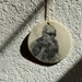 Man Smoking Cigarette Figure Drawing Ceramic Wall Hanging Gallery Wall ...