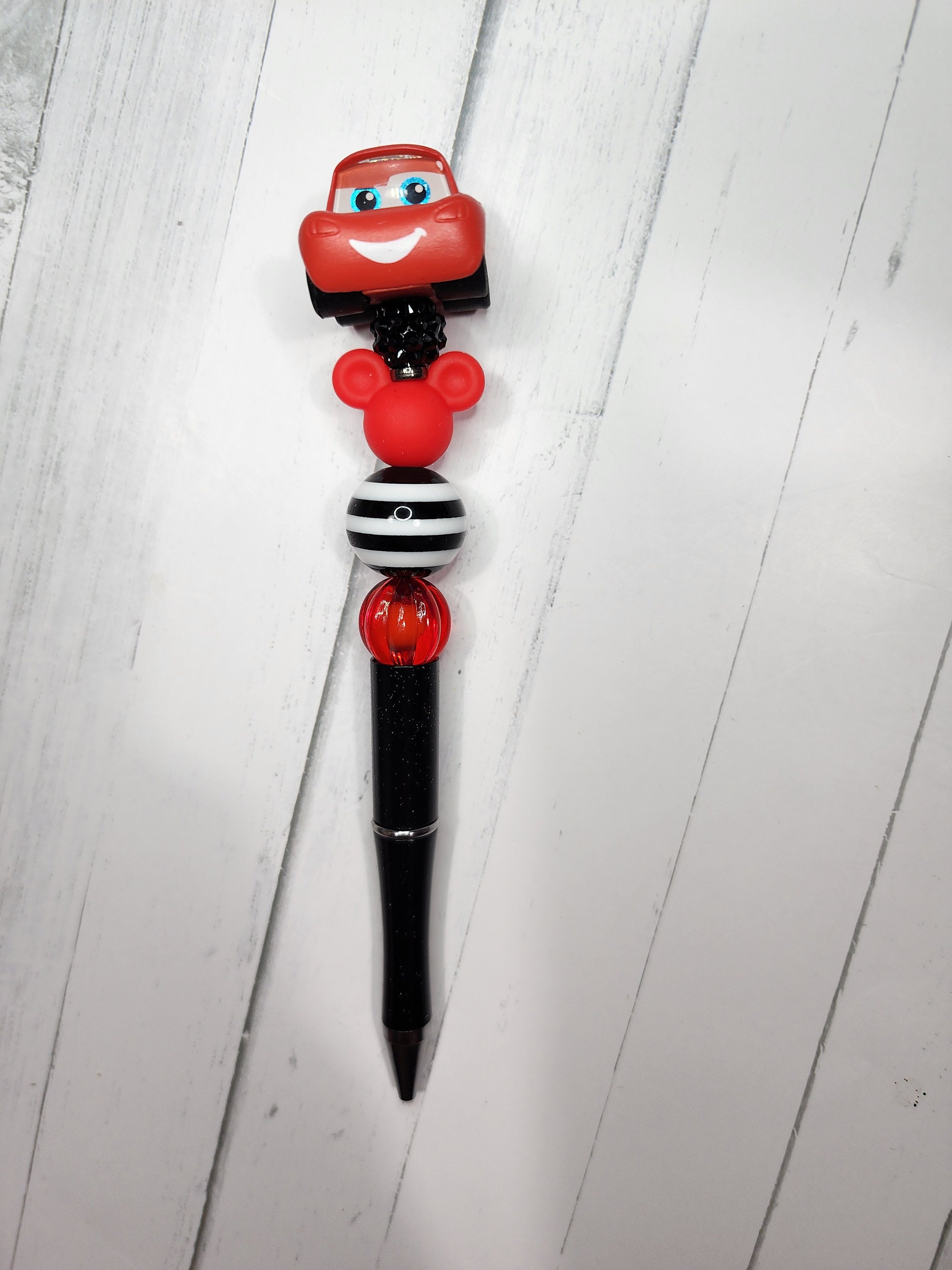 Cars Inspired Doorable Pen, Lightning Mcqueen, Mater, Doc Hudson, Sally ...